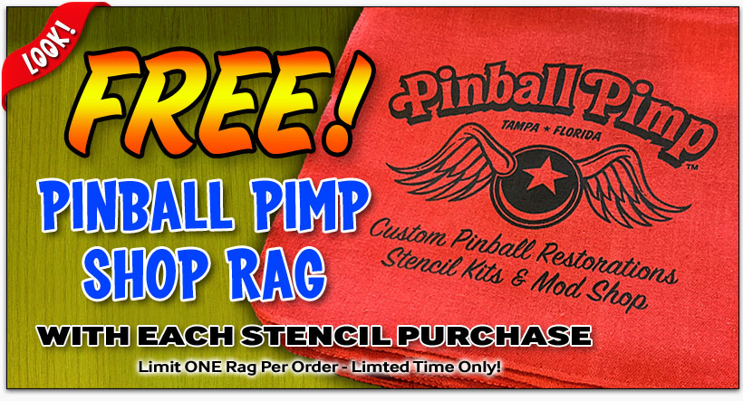 Pinball Cabinet Stencils | www.cintronbeveragegroup.com